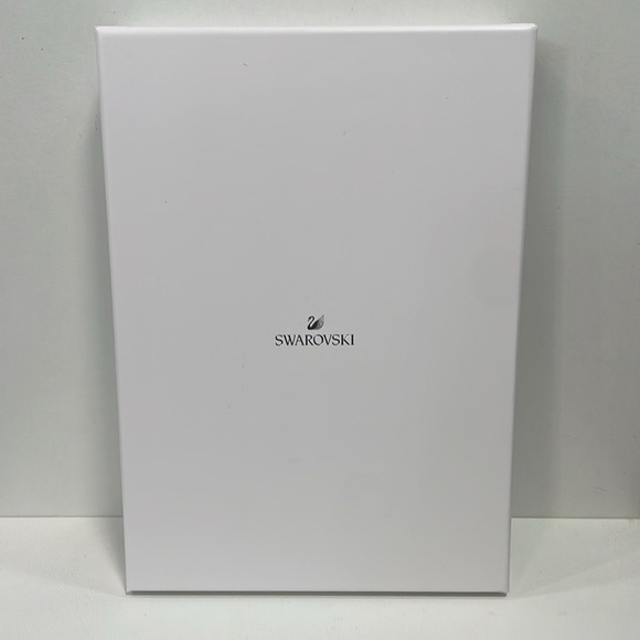 Swarovski | Office | Swarovski Black Facet Pattern Journal Notebook ...